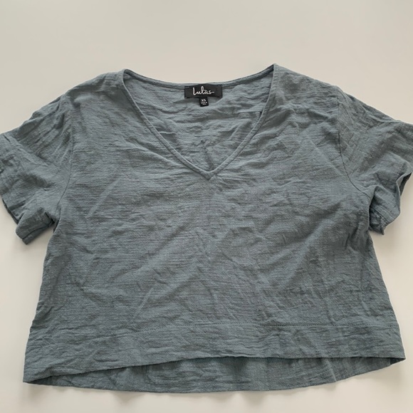 Lulus | Tops | Lulus Crop Top Tshirt | Poshmark